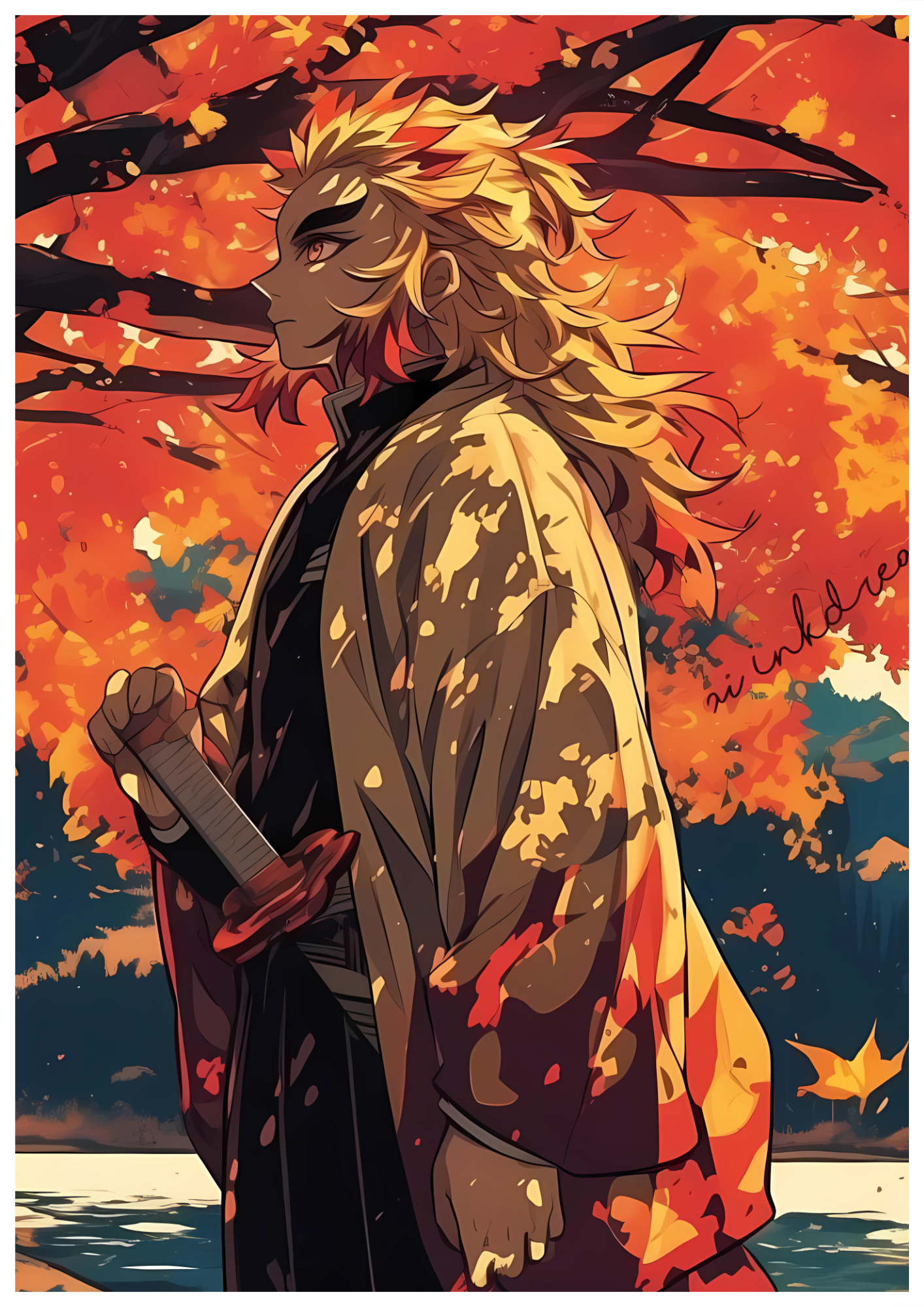 Flame Hashira - Demon Slayer – Postrd.in